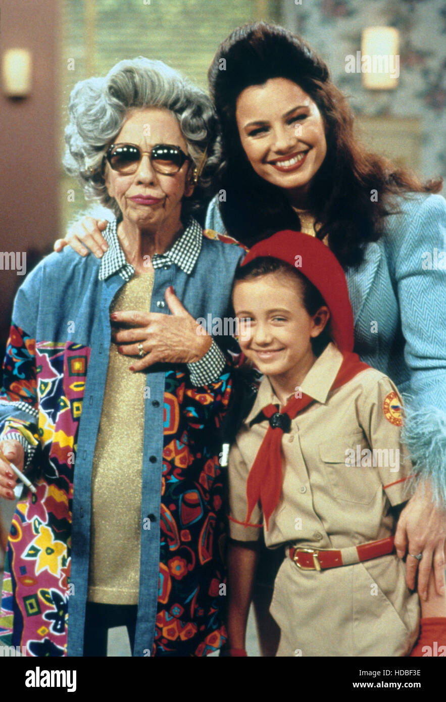 THE NANNY, (from left): Ann Morgan Guilbert, Madeline Zima, Fran ...