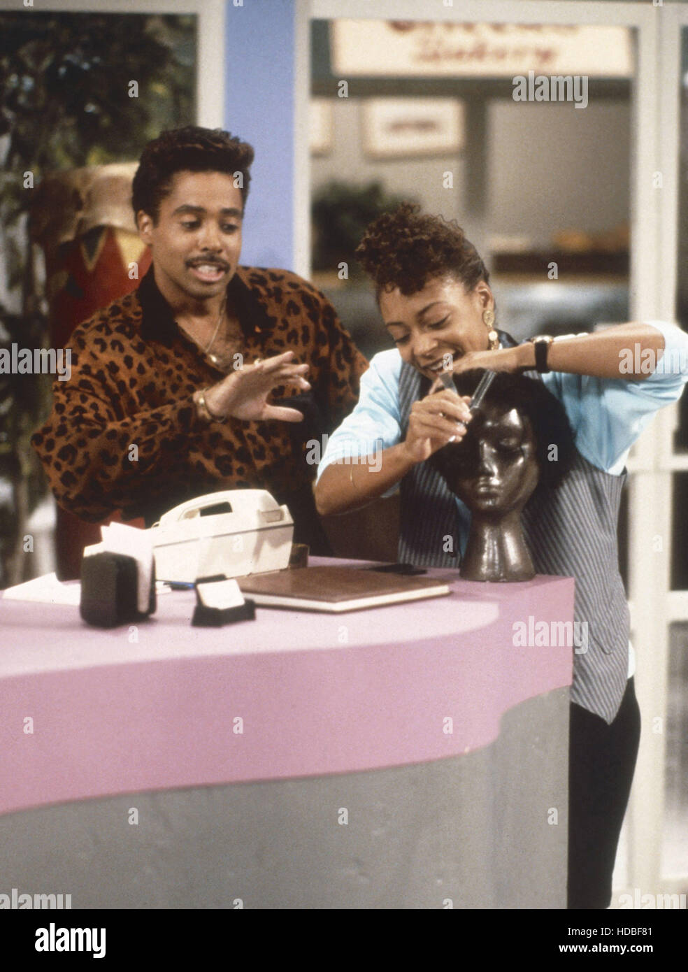 NEW ATTITUDE, from left: Morris Day, Karen Bankhead, 1990, © ABC ...