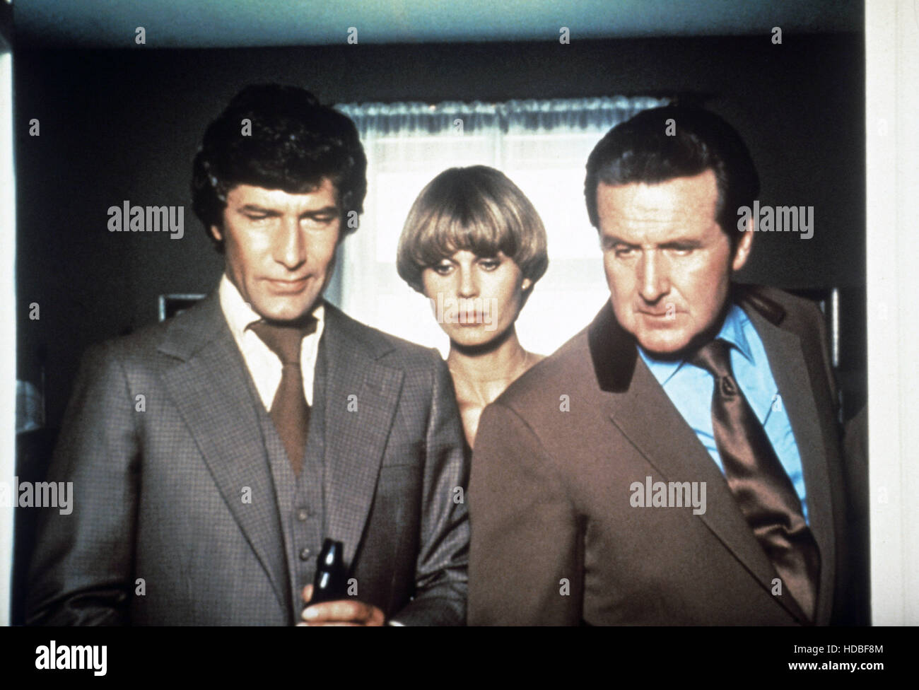 THE NEW AVENGERS, (from left): Gareth Hunt, Joanna Lumley, Patrick ...