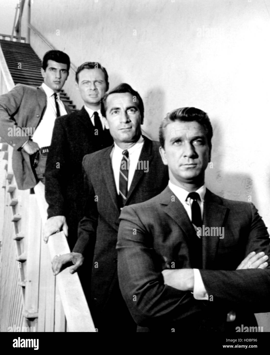 THE NEW BREED, Greg Roman, John Clark, John Beradino, Leslie Nielsen ...