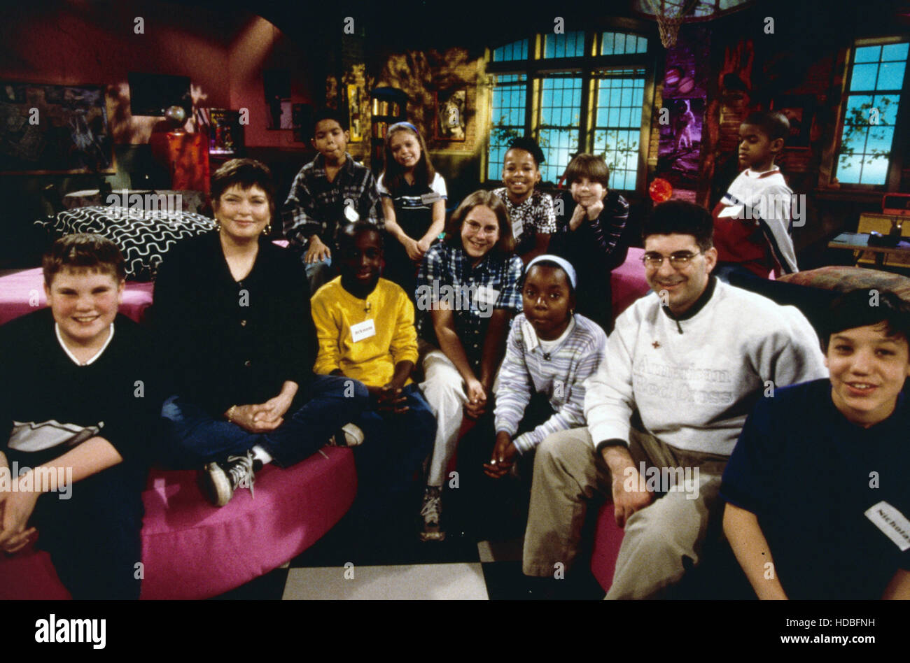 NICK NEWS WITH LINDA ELLERBEE, Linda Ellerbee (second from left), 1991 ...