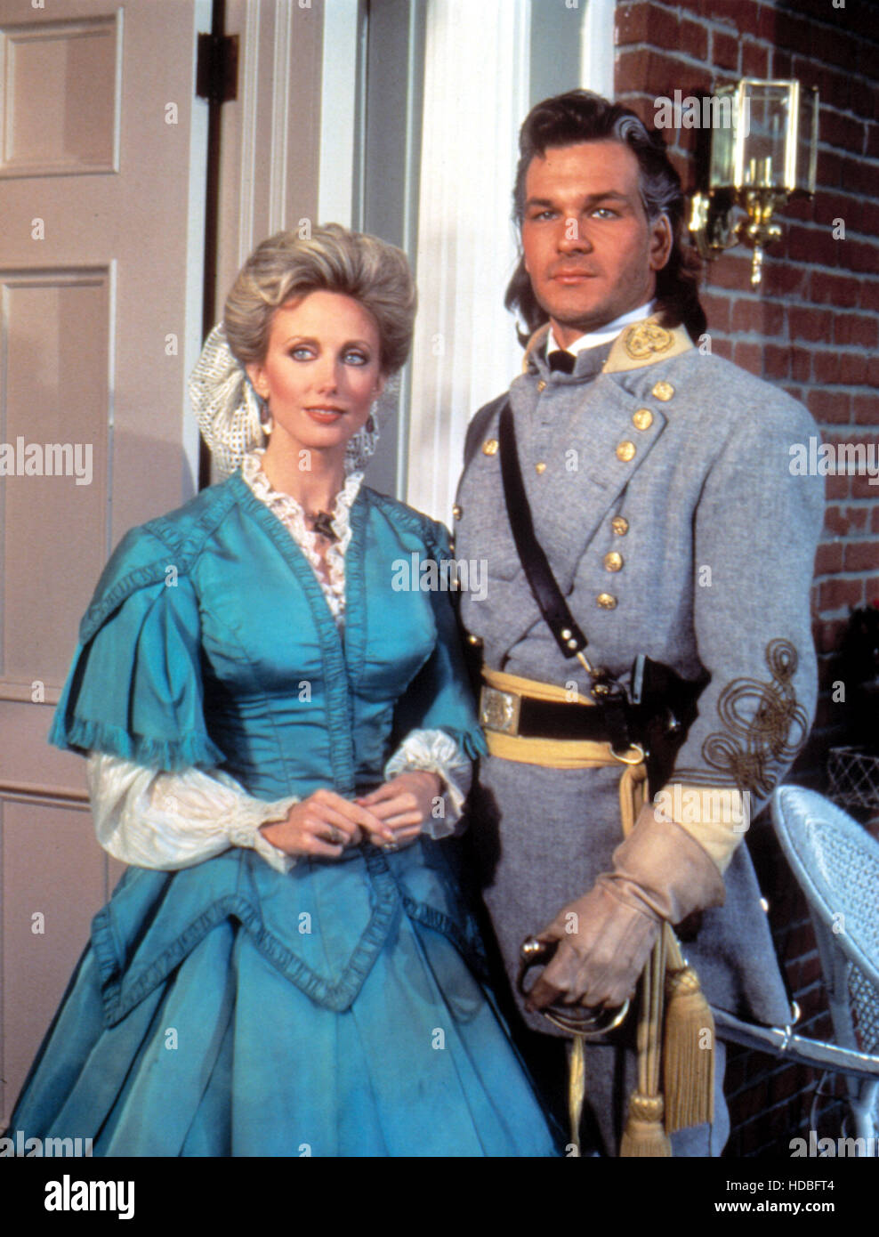 NORTH AND SOUTH II, Morgan Fairchild, Patrick Swayze, 1986. (c)Warner ...
