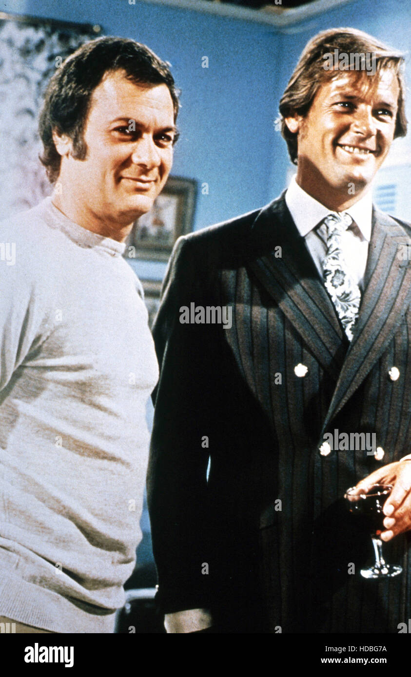 THE PERSUADERS!, (from left): Tony Curtis, Roger Moore, 1971-1972 Stock ...