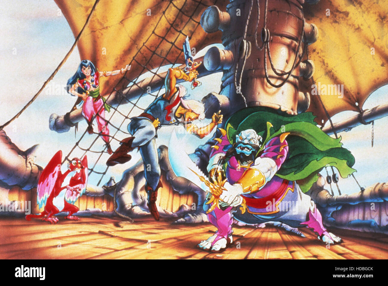 The Pirates Of Dark Water Ffrom Left Tula Ren Bloth 1991 1993 © Hanna Barberacourtesy