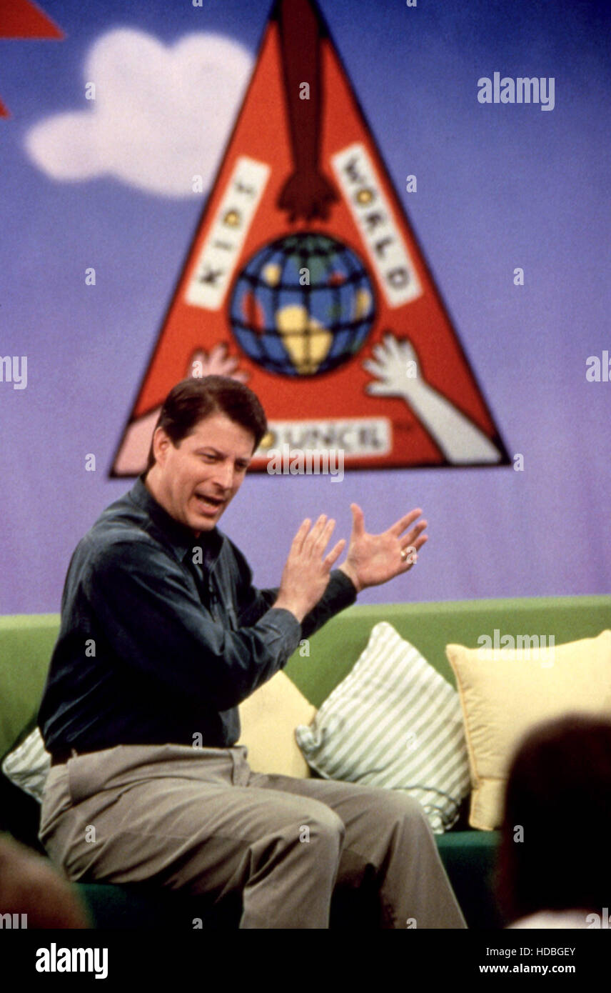 PLAN IT FOR THE PLANET, Al Gore, date unknown, (c)Nickelodeon/courtesy ...