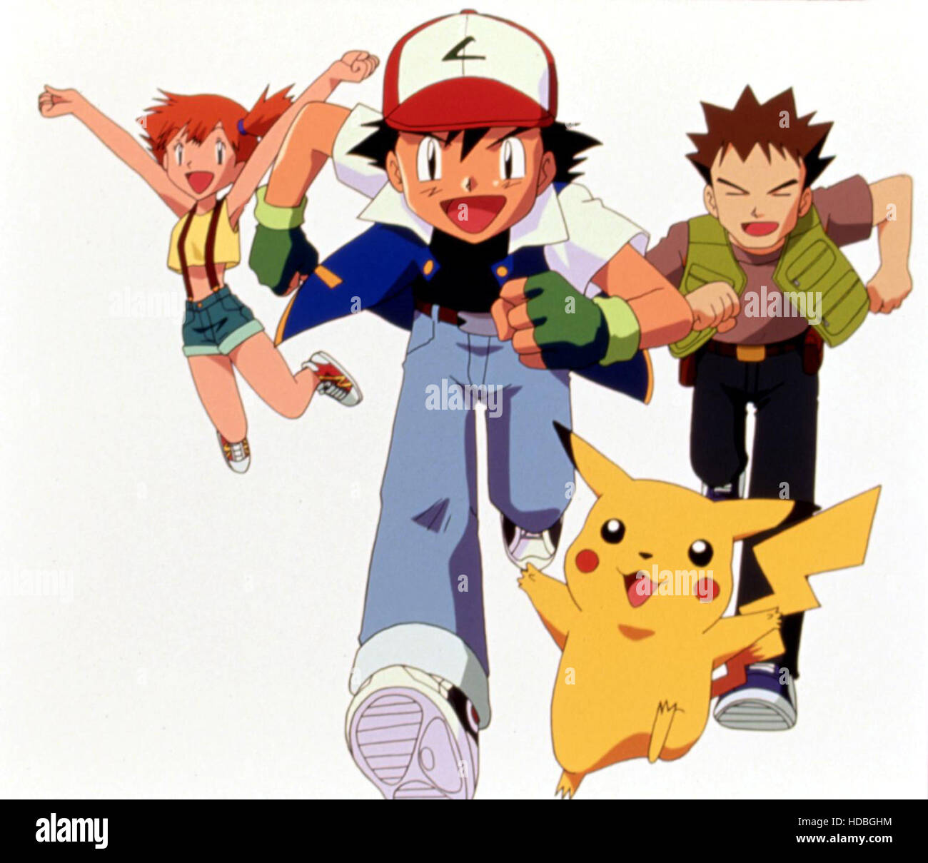 POKEMON, Misty, Ash Ketchum, Pikachu, Brock, 1999-present Stock Photo - Alamy