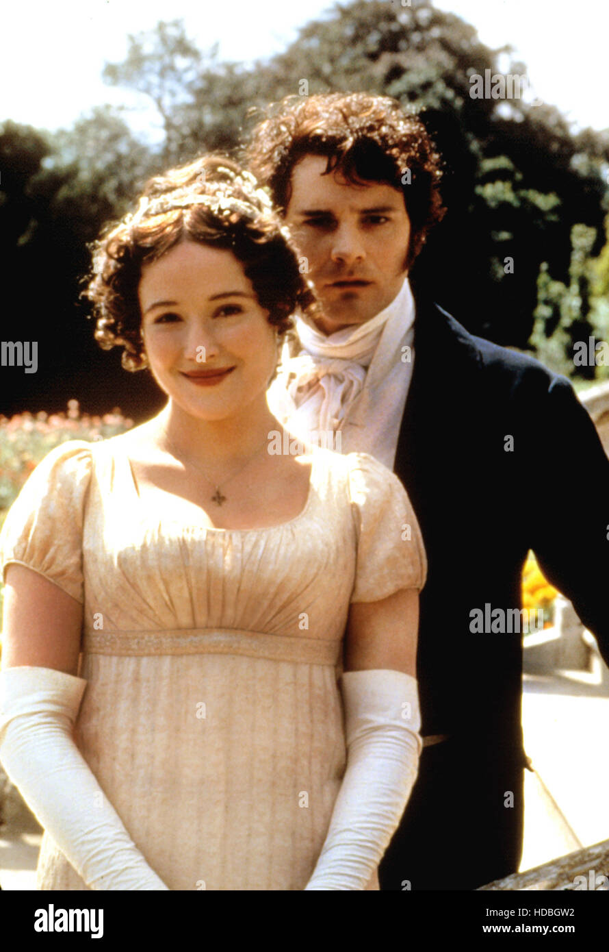 PRIDE AND PREJUDICE, Jennifer Ehle, Colin Firth, 1995 Stock Photo - Alamy