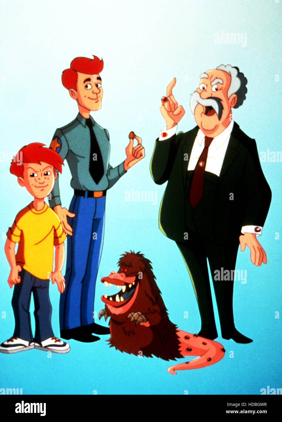 PROBLEM CHILD, from left: Junior Healy, Ben Healy, Big Ben Healy, 1993 ...