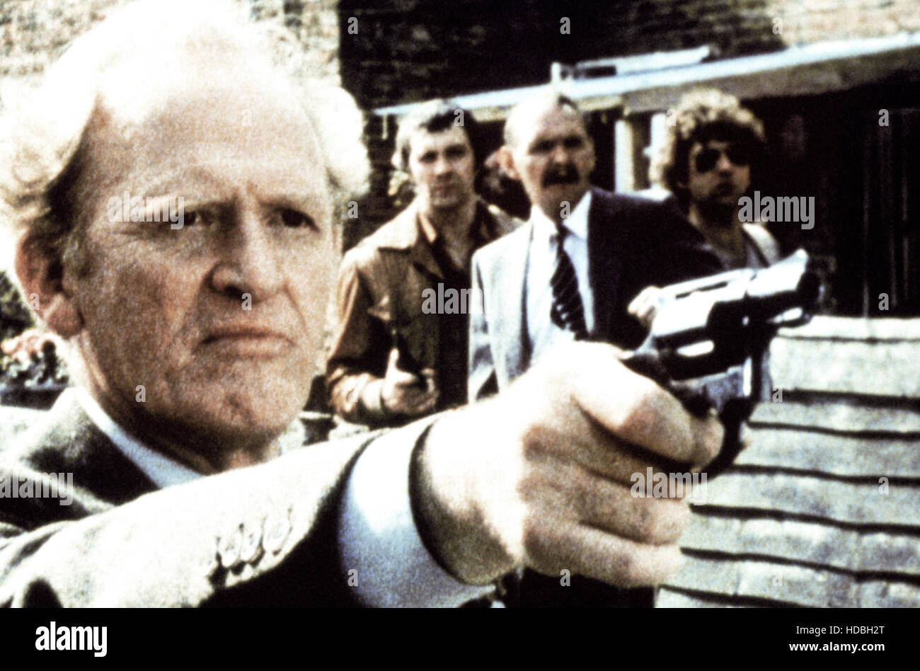 THE PROFESSIONALS, Gordon Jackson (left), 1977-83 Stock Photo - Alamy