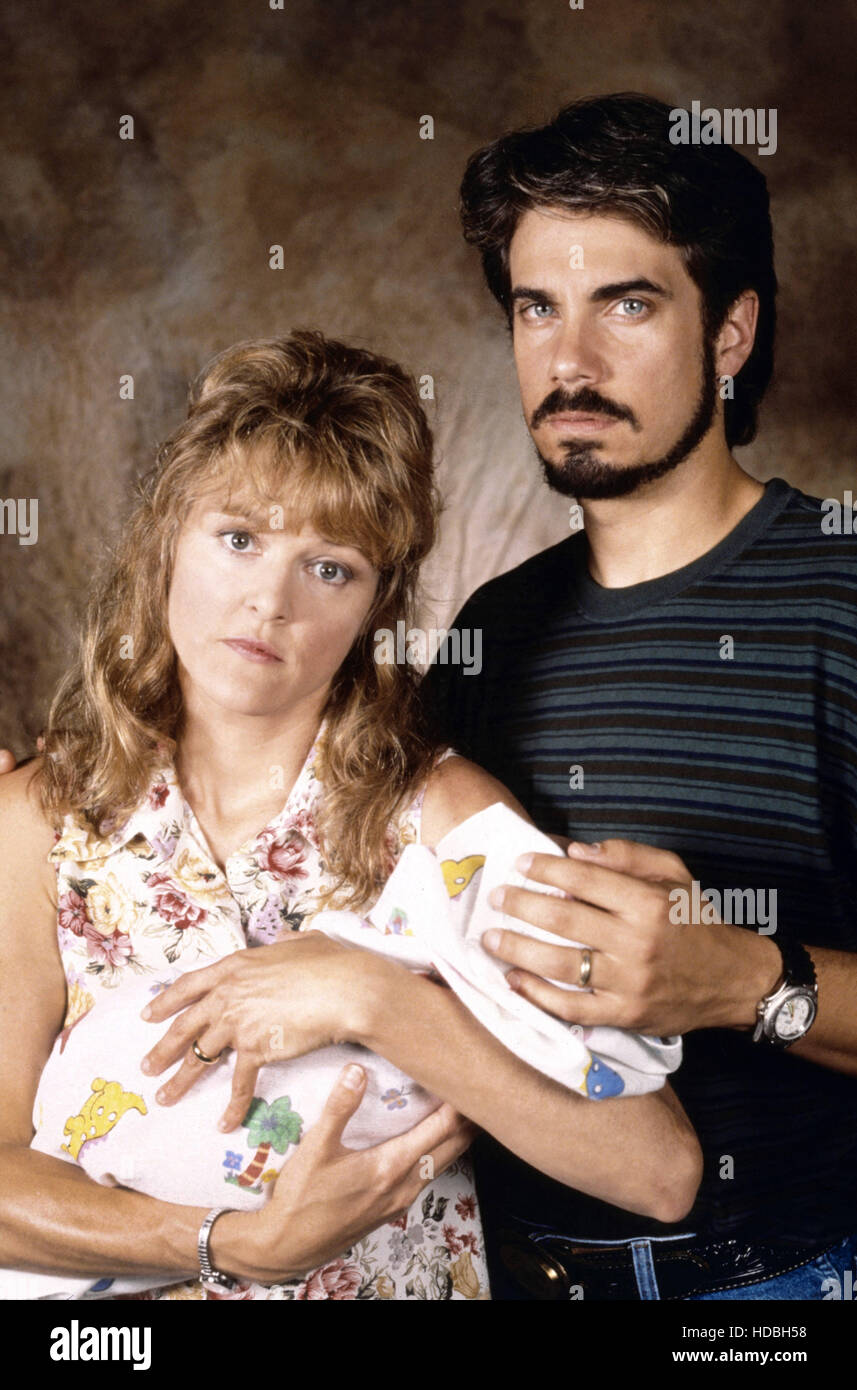 PRECIOUS VICTIMS, from left: Park Overall, Robby Benson, 1993, © CBS ...