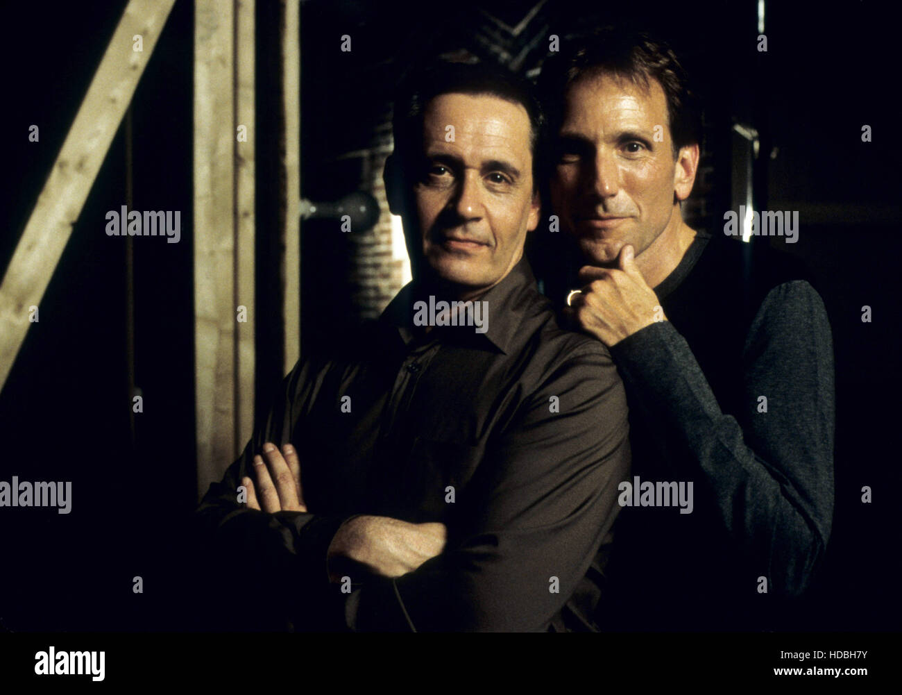 QUEER AS FOLK, (from left): executive producer/writer Dan Lipman ...