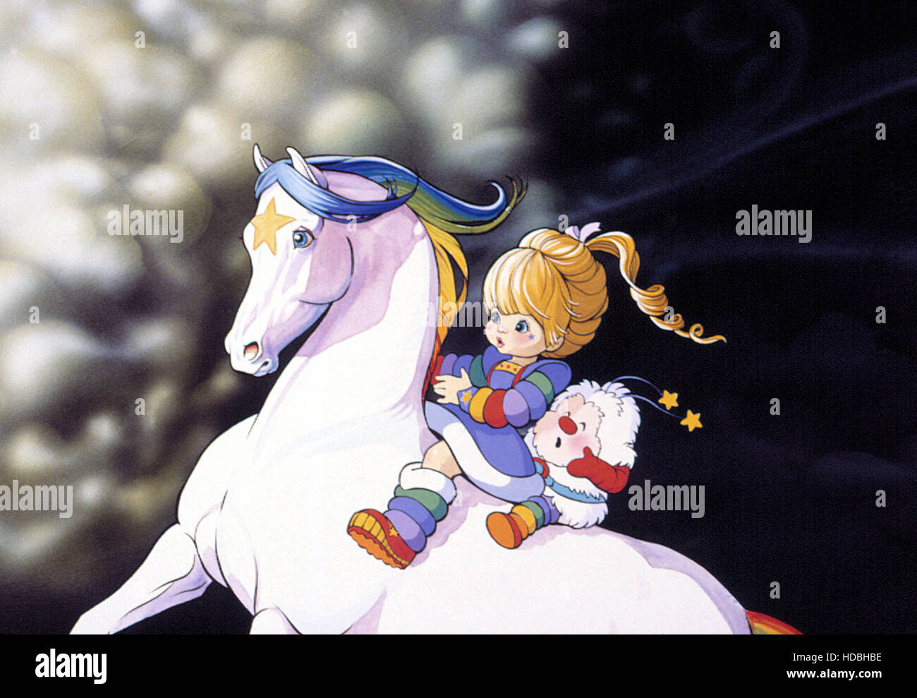 RAINBOW BRITE, l-r: Starlite, Rainbow Brite, Twink, 1986. (c)Hallmark ...