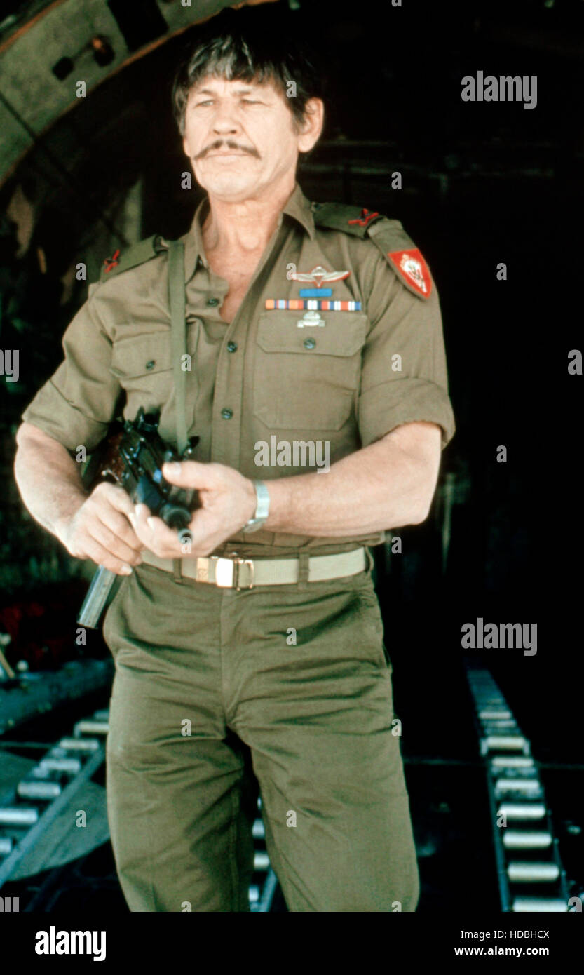 RAID ON ENTEBBE, Charles Bronson, 1976. TM and Copyright © 20th Century ...