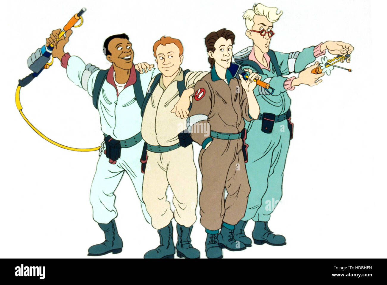 THE REAL GHOSTBUSTERS, from left: Winston Zeddemore, Ray Stantz, Peter ...