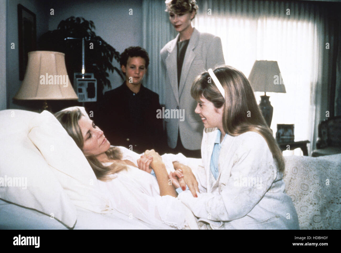 SHE WOKE UP, front from left: Lindsay Wagner, Erika Flores, rear from left: Ben Savage, Maureen ...