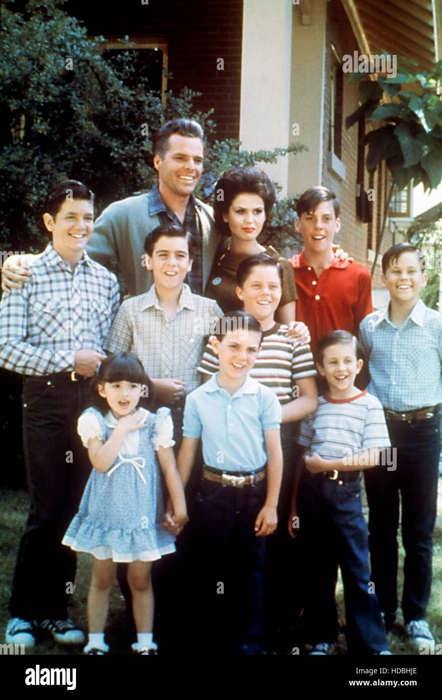 SIDE BY SIDE: THE TRUE STORY OF THE OSMOND FAMILY, (front row, from ...