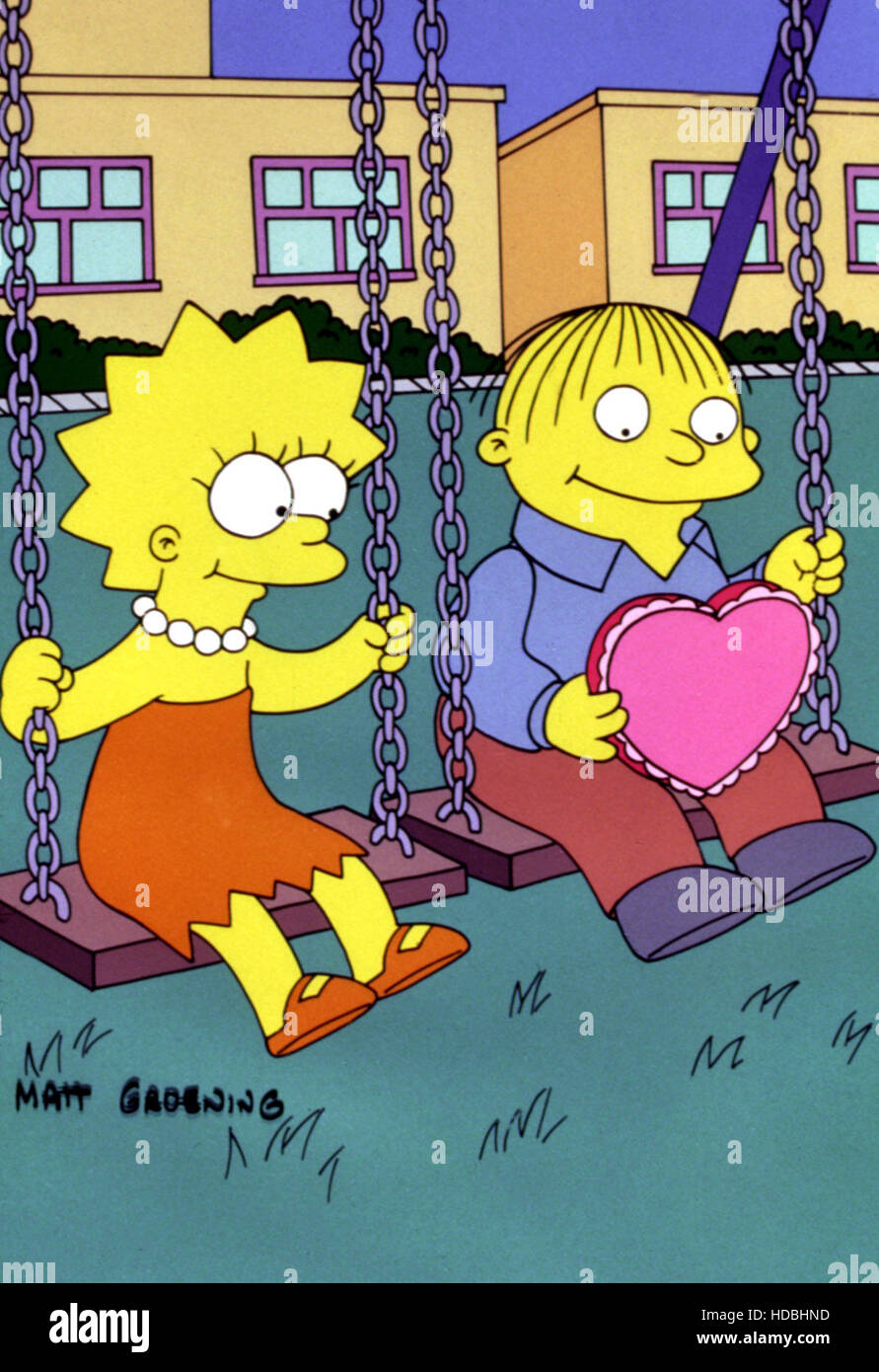 THE SIMPSONS, Lisa Simpson, Ralph Wiggum, 1989-. TM and Copyright ...