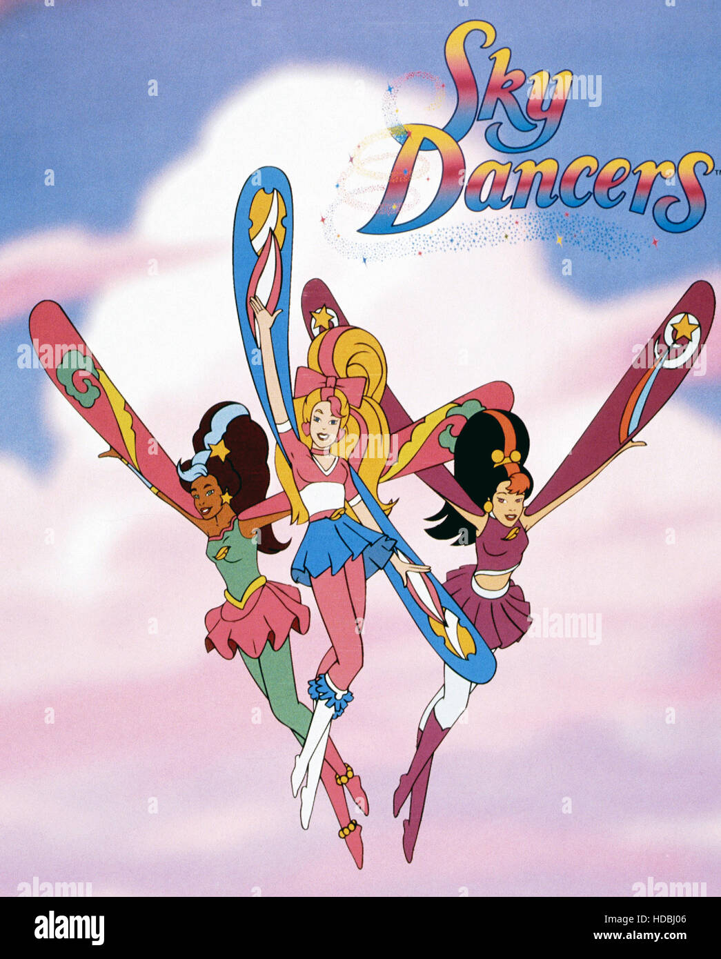 SKY DANCERS, (from left): Camille, Angelica, Jade, 1996. © Abrams ...