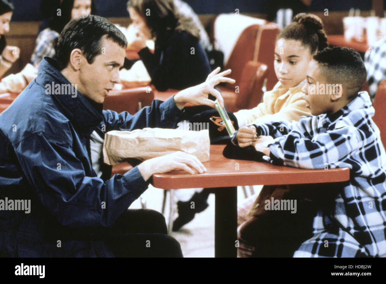 SMART GUY, (from left): Jim Fyfe, Cerita Monet Bickelmann, Tahj Mowry, 'Strangers On The Net ...