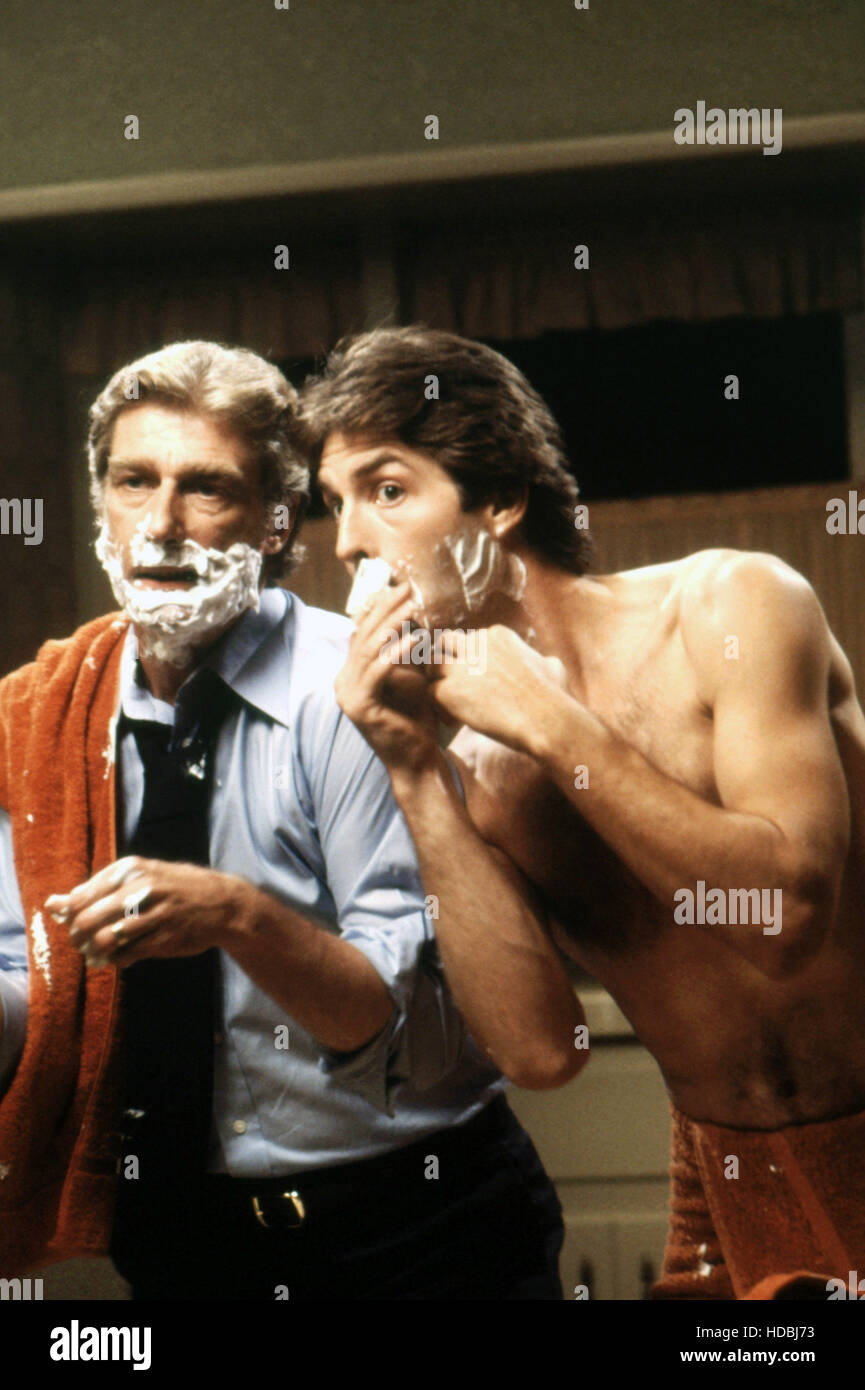 SOAP, from left: Richard Mulligan, Ted Wass, 1977-81 Stock Photo - Alamy