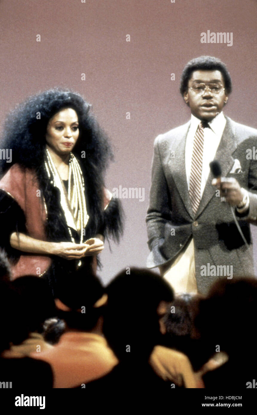 SOUL TRAIN, from left: Diana Ross, Don Cornelius, 1971-present Stock ...
