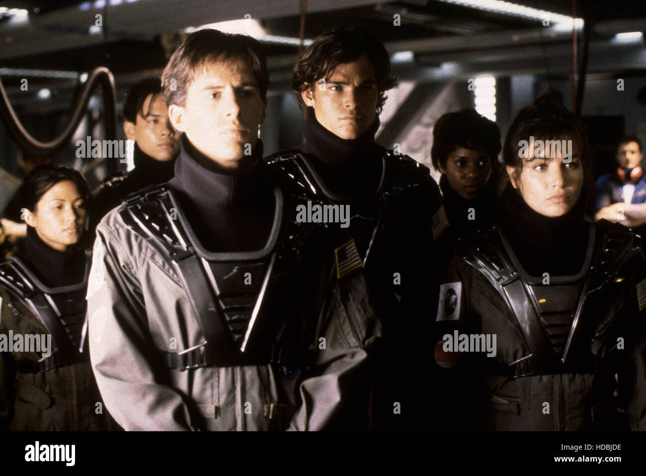 SPACE: ABOVE AND BEYOND, Morgan Weisser (3rd from left), Rodney Rowland ...