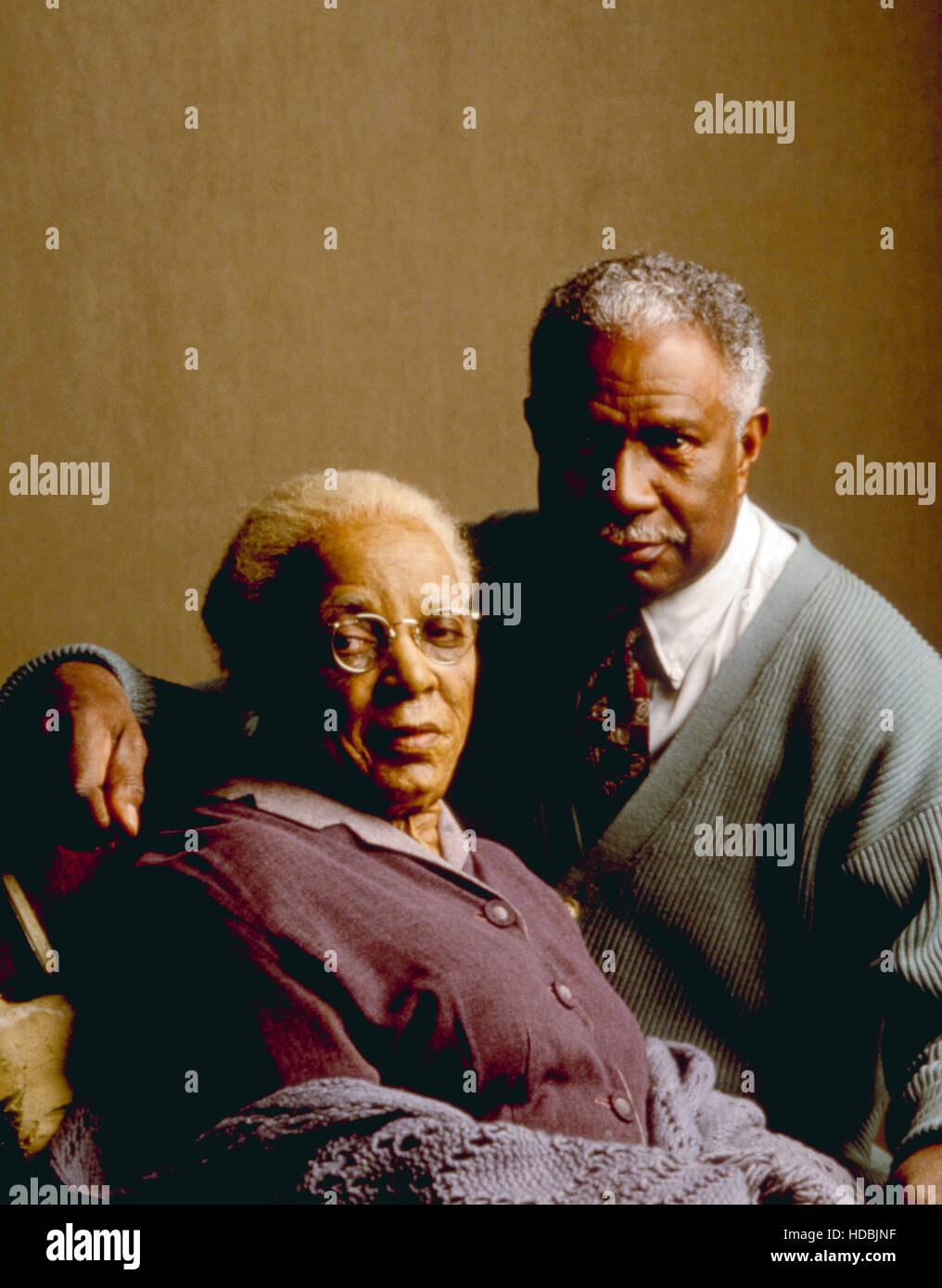 THE STAND, from left: Ruby Dee, Ossie Davis, 1994 © ABC/Courtesy ...