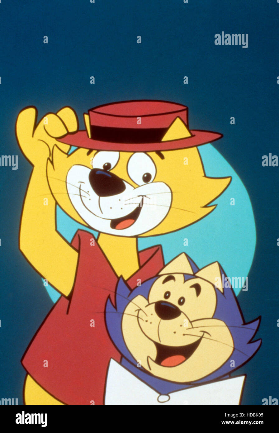 TOP CAT, with sidekick Benny the Ball, 1961-1962 Stock Photo - Alamy