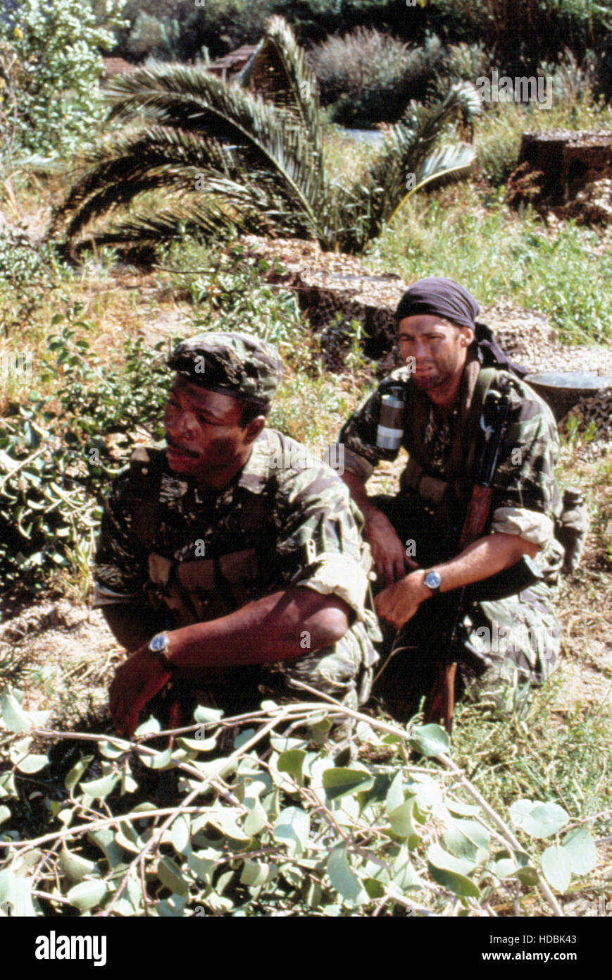 TOUR OF DUTY, Carl Weathers, Stephen Caffrey, 1987-90, Season 3 Stock ...