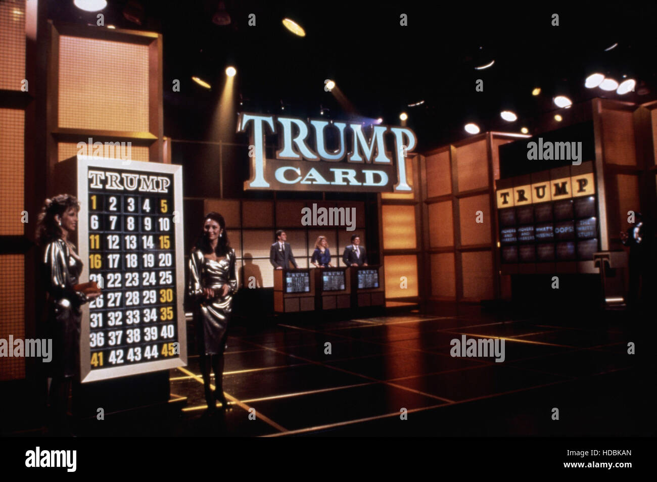 TRUMP CARD, 1990-91 Stock Photo - Alamy