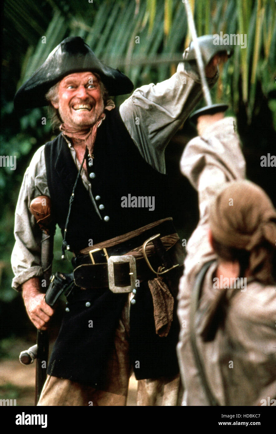 TREASURE ISLAND, Charlton Heston, 1990, (c) TNT/courtesy Everett ...