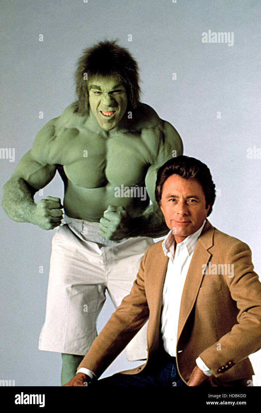 THE TRIAL OF THE INCREDIBLE HULK, Lou Ferrigno, Bill Bixby, 1989, (c ...