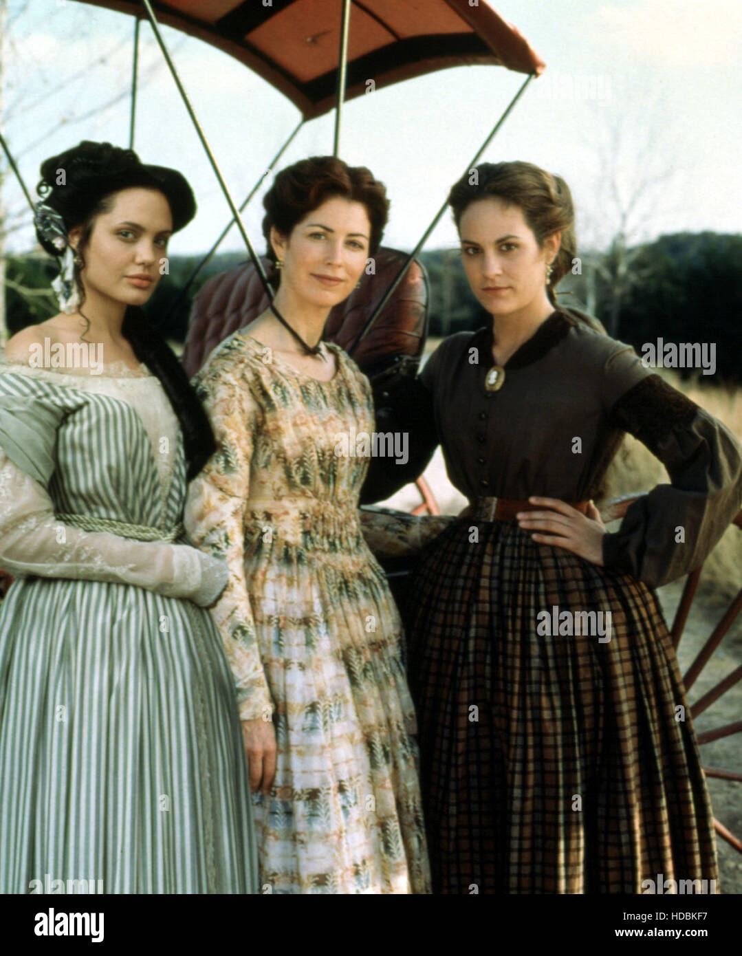 TRUE WOMEN, Angelina Jolie, Dana Delany, Annabeth Gish, 1997 ...