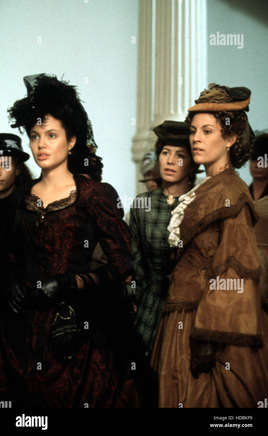 TRUE WOMEN, Angelina Jolie, Dana Delany, Annabeth Gish, 1997 ...