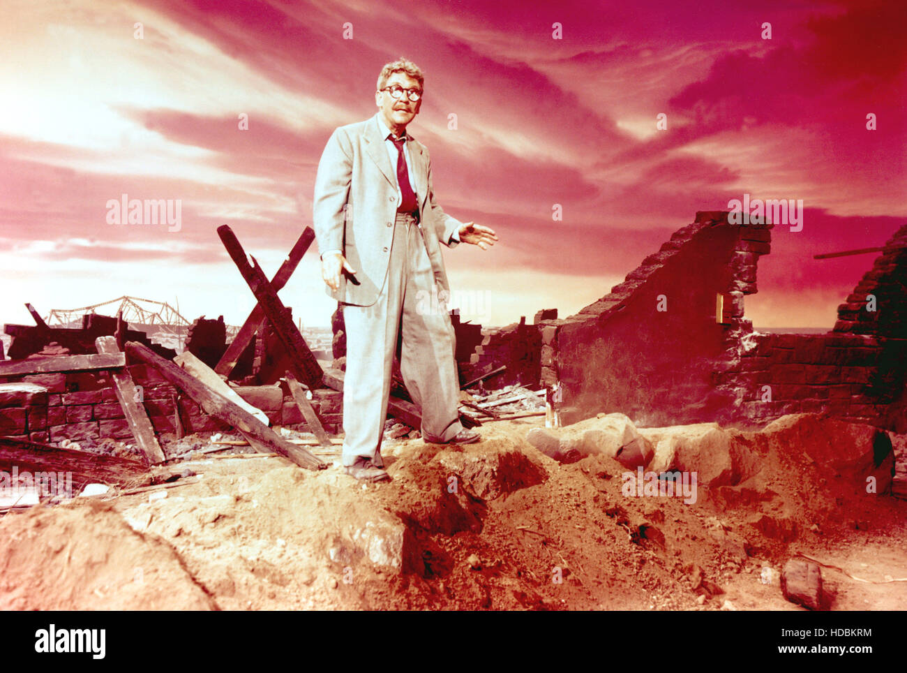 TWILIGHT ZONE, Burgess Meredith, 1959-64, 'Time Enough at Last', Season ...