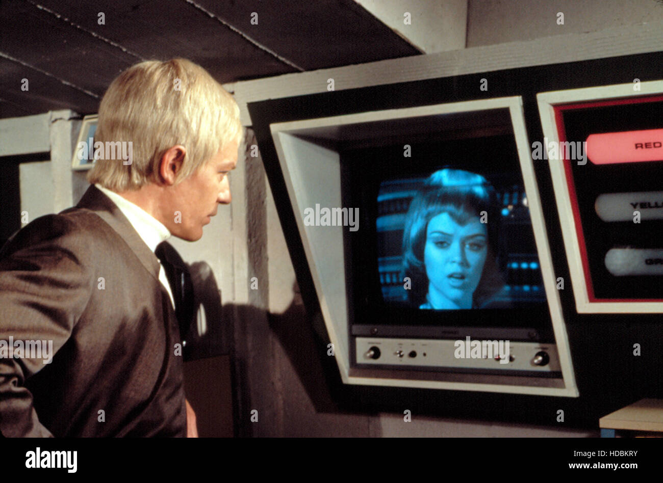 UFO, Ed Bishop, Gabrielle Drake, 1970-71 Stock Photo - Alamy