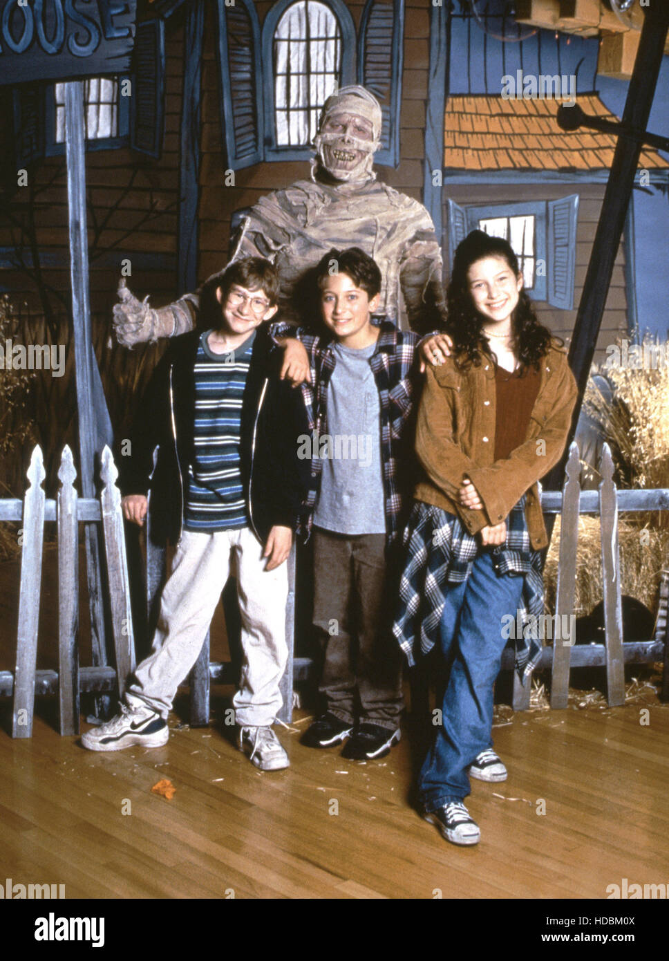 UNDER WRAPS, (front, from left): Adam Wylie, Mario Yedidia, Clara ...