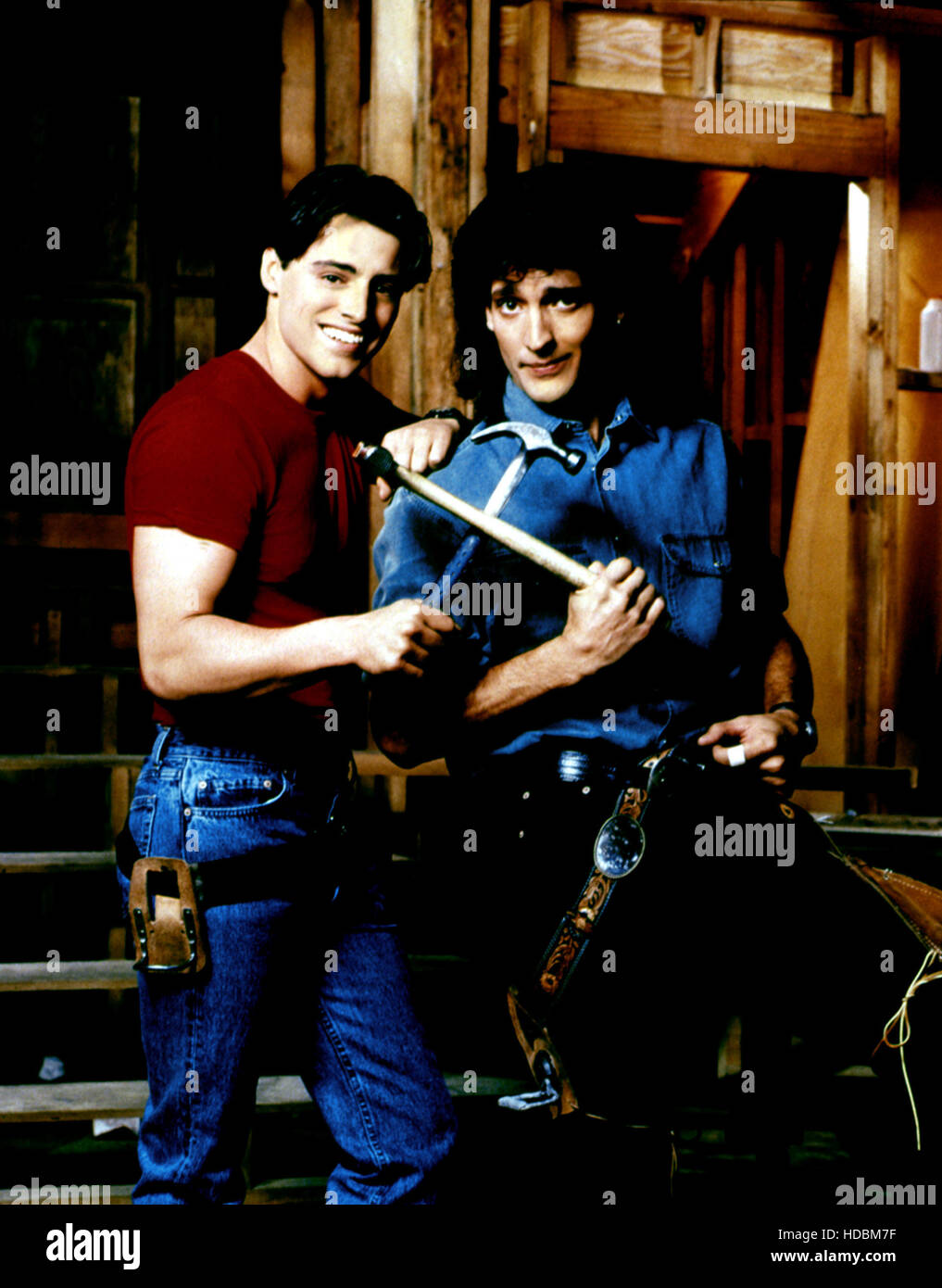 VINNIE AND BOBBY, Matt LeBlanc, Robert Torti, 1992 Stock Photo - Alamy