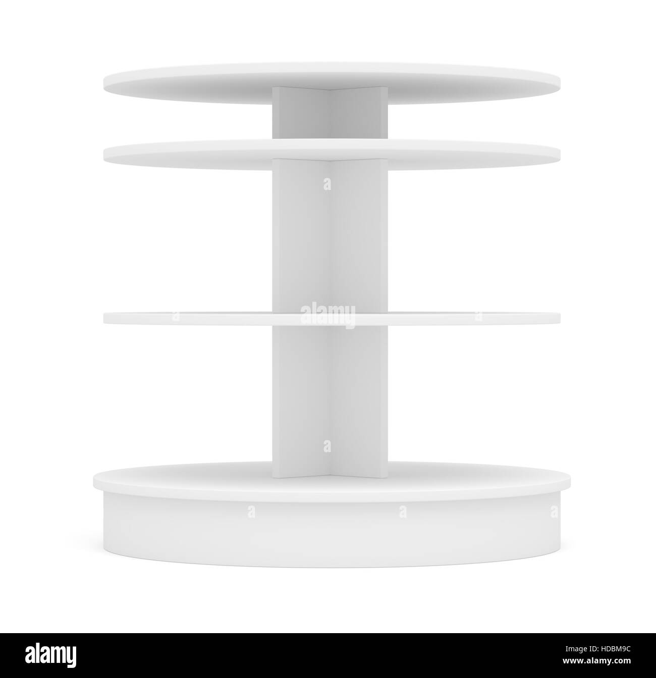 Round rack for supermarket Stock Photo - Alamy