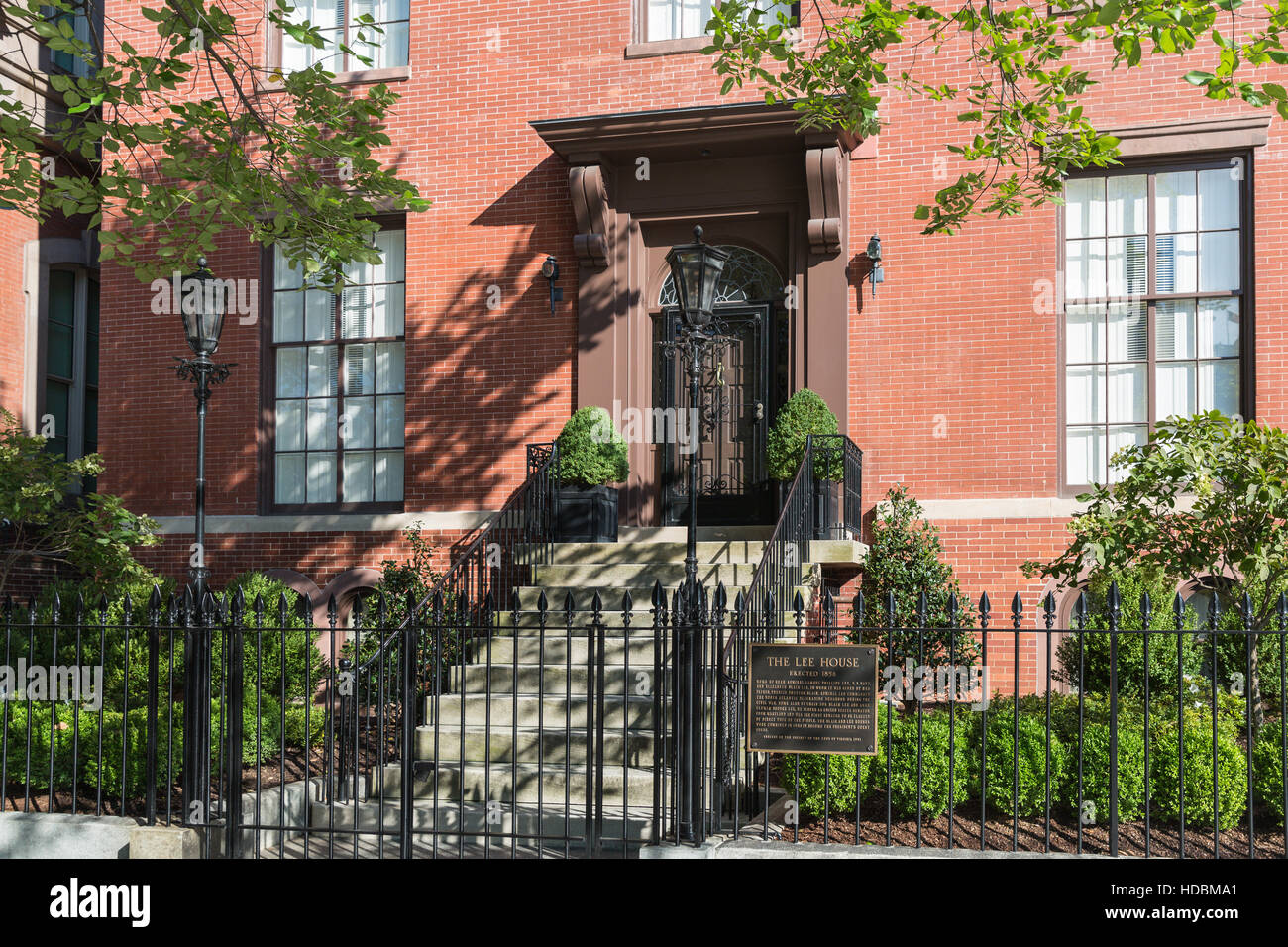 The Lee House in Washington DC Stock Photo - Alamy