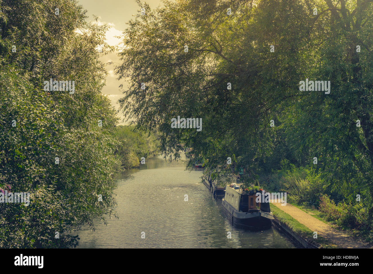 Broxbourne river lea hi-res stock photography and images - Alamy