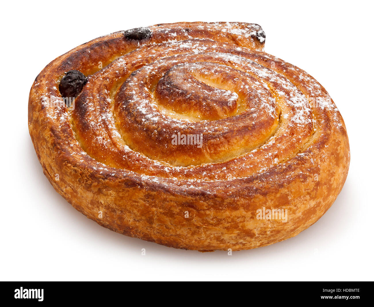 swirl spiral bun isolated Stock Photo - Alamy