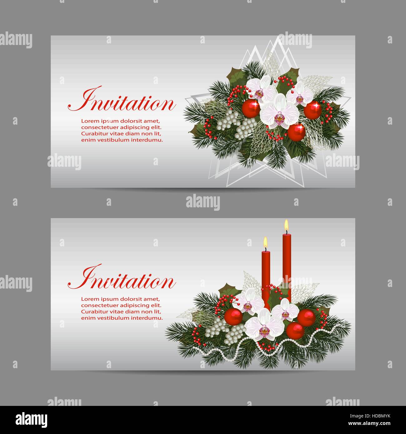 Set of horizontal banners Stock Vector Image & Art - Alamy