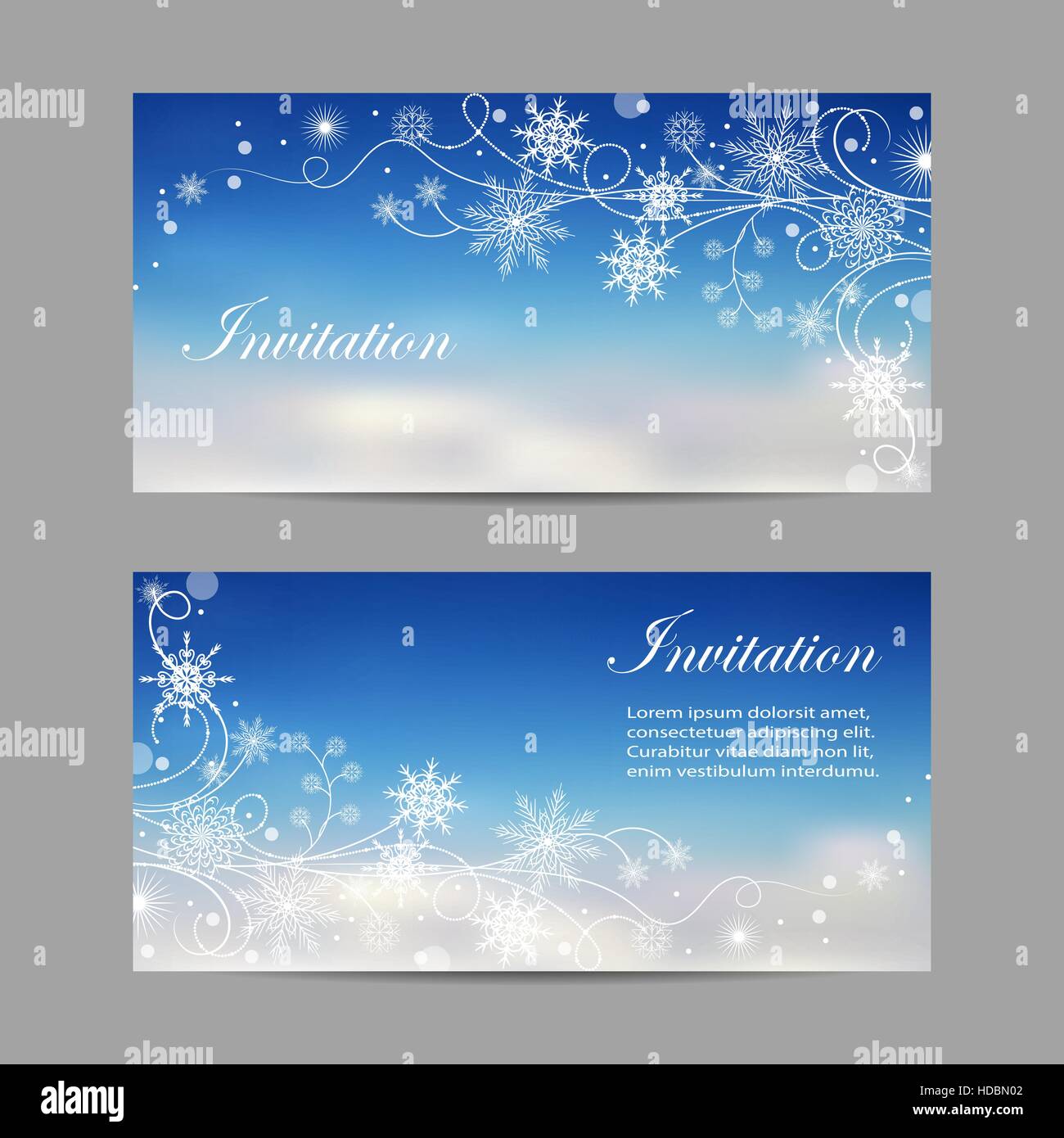 Set of horizontal banners Stock Vector Image & Art - Alamy