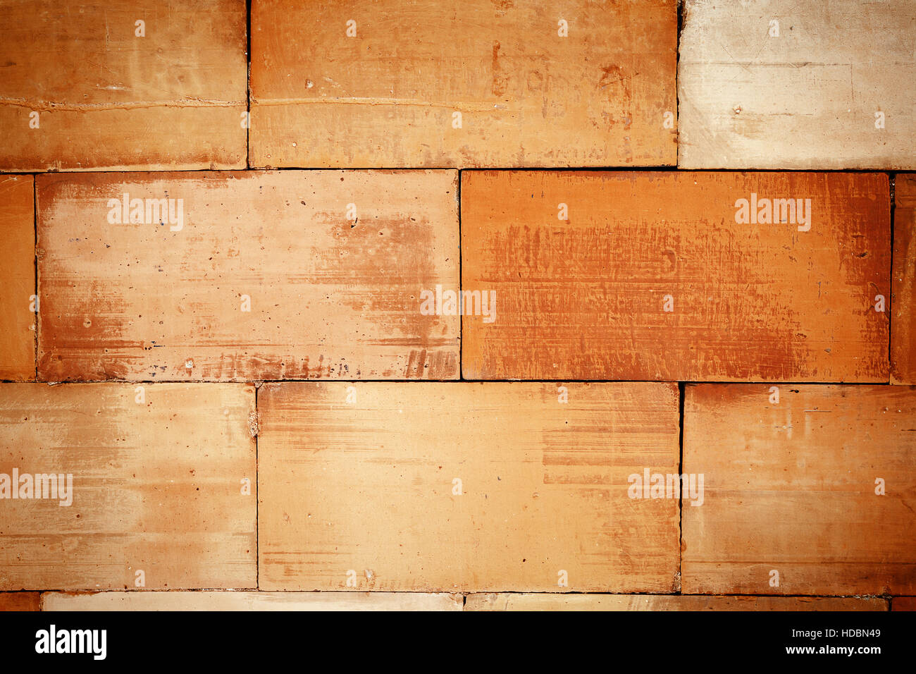 Detail of brown tile wall texture background Stock Photo - Alamy