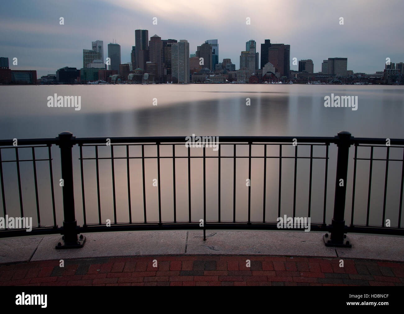 Boston skyline clouds hi-res stock photography and images - Alamy