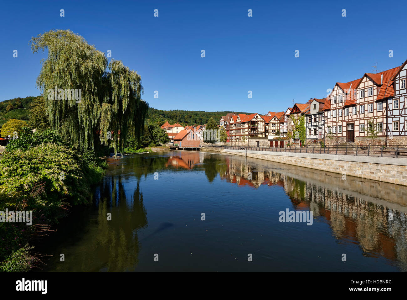 Fulda river historic old town hi-res stock photography and images - Alamy