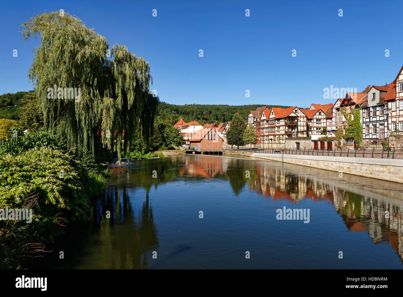 Fulda river historic old town hi-res stock photography and images - Alamy