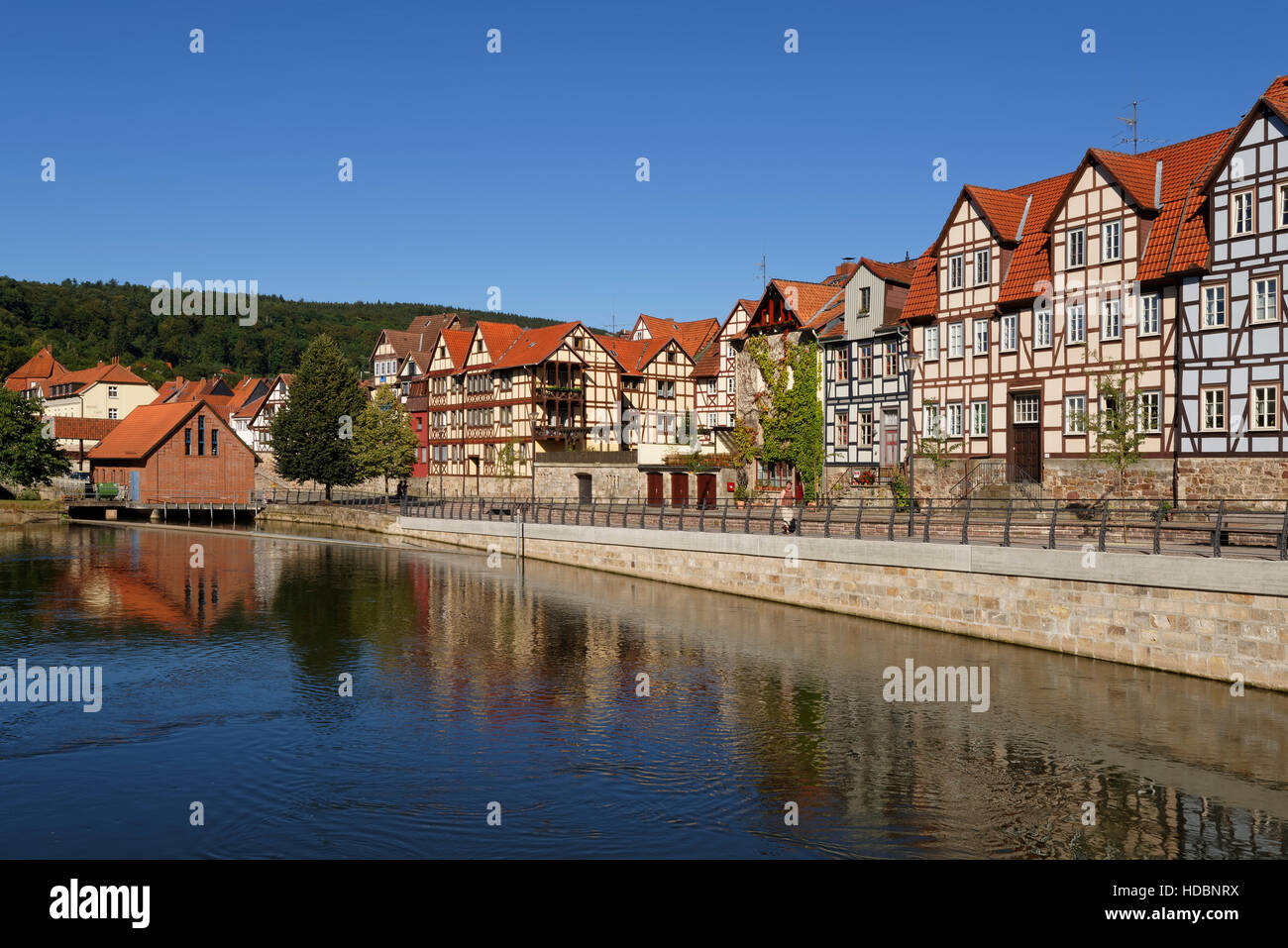Fulda river historic old town hi-res stock photography and images - Alamy