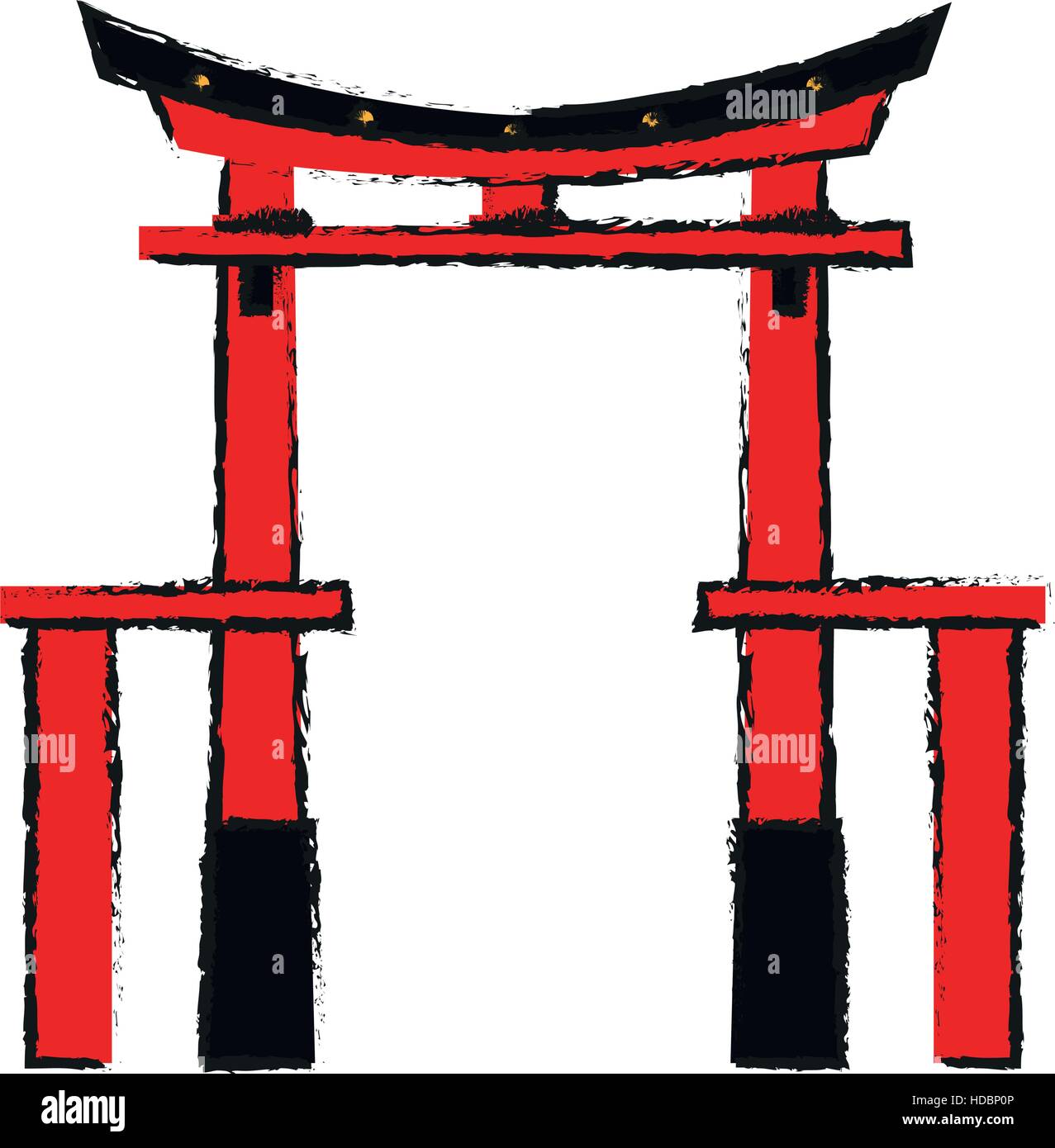 China arch Stock Vector Images - Alamy